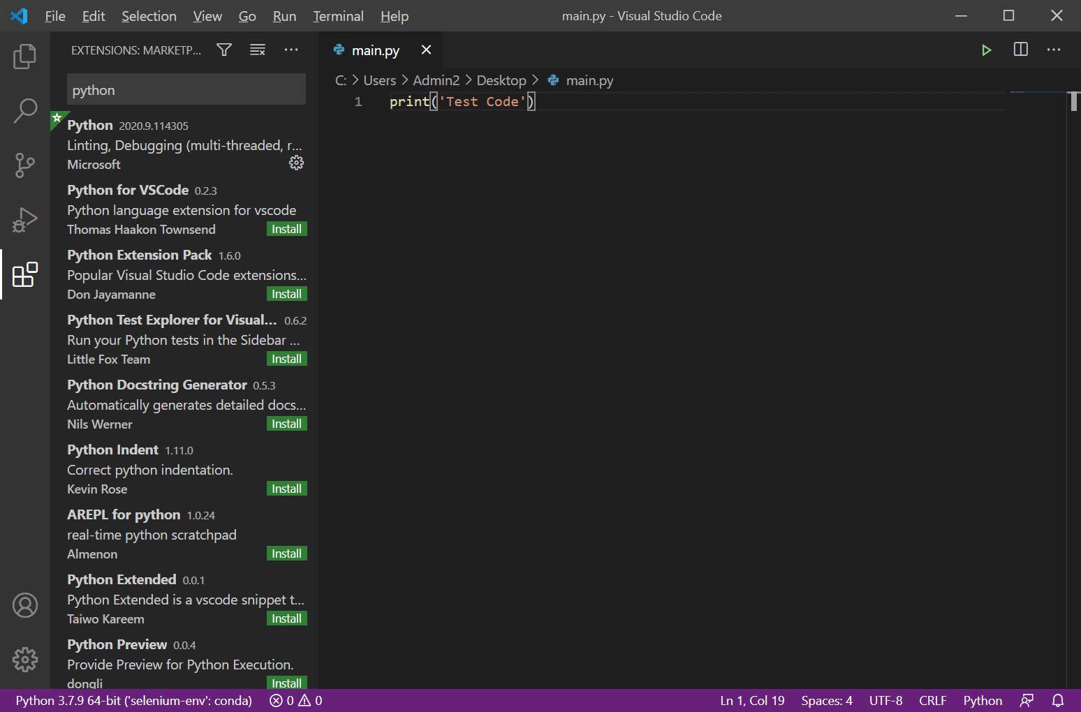 【最新】VSCodeでAnaconda3(Python)を実行する方法(Windows)｜テックダイアリー