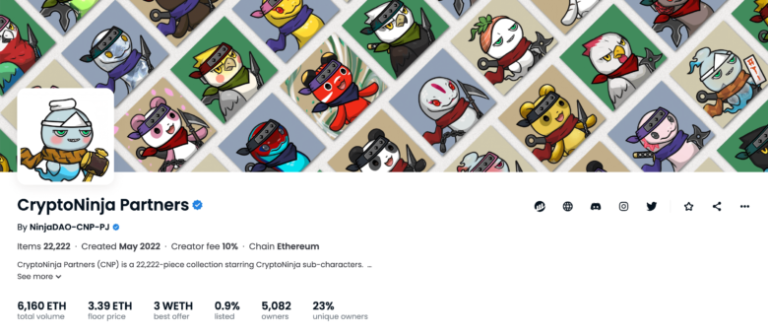 【最新版】CNP（CryptoNinja Partners）とは？NFTの買い方や特徴を解説 | テックダイアリー
